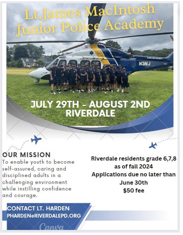 The Official Website of The Borough of Riverdale, NJ - News
